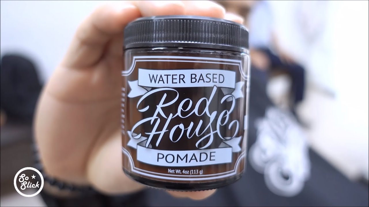 RED HOUSE (Water Based Pomade) | Review & Styling - YouTube