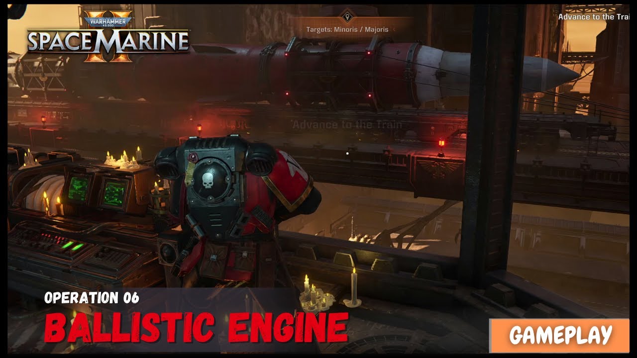 Deploying the Nova Cannon Warhead | Warhammer 40K Space Marine 2 ...