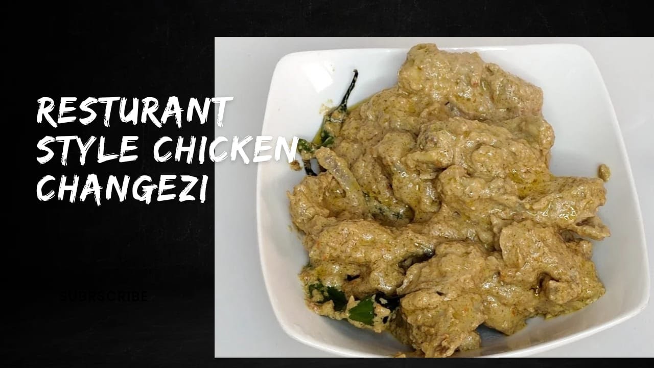 Restaurant Style Chicken Changezi Recipe | Chicken Changezi Curry ...
