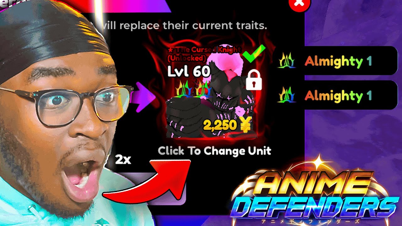 THE LUCKIEST! Anime Defenders UNITS In Update 1 - YouTube