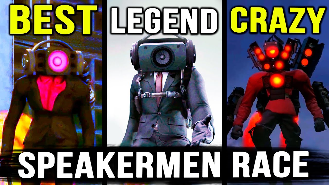 EVOLUTION OF THE SPEAKERMEN RACE! NEW ELITE AGENT? Skibidi Toilet 1-72 ...
