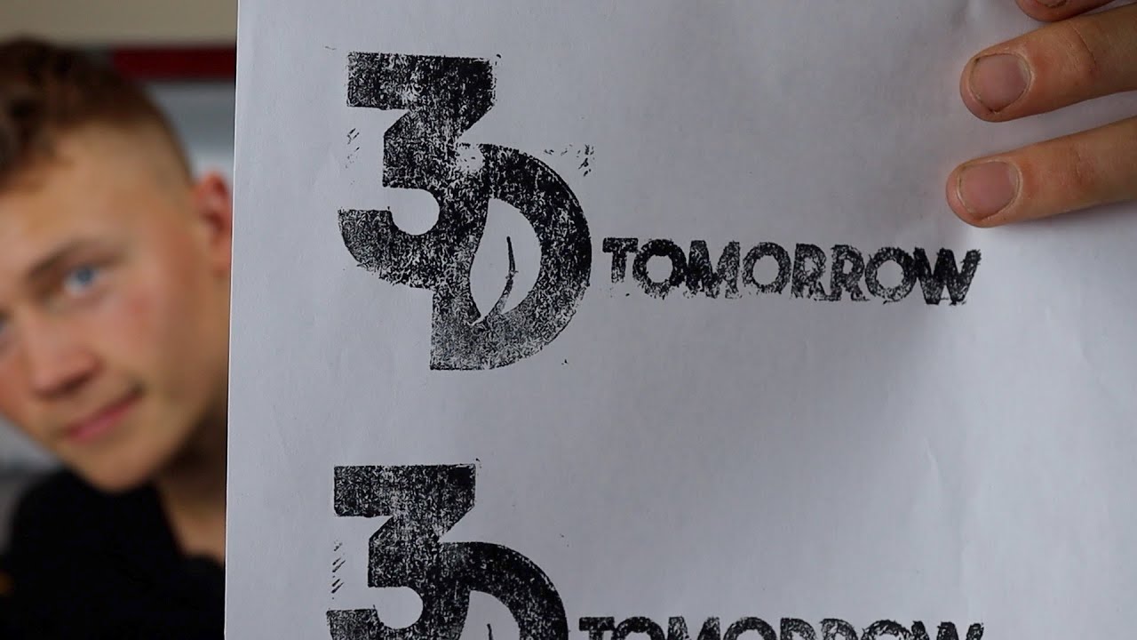 Experimentation with Stamp Making - 3D Printable Stamp - YouTube