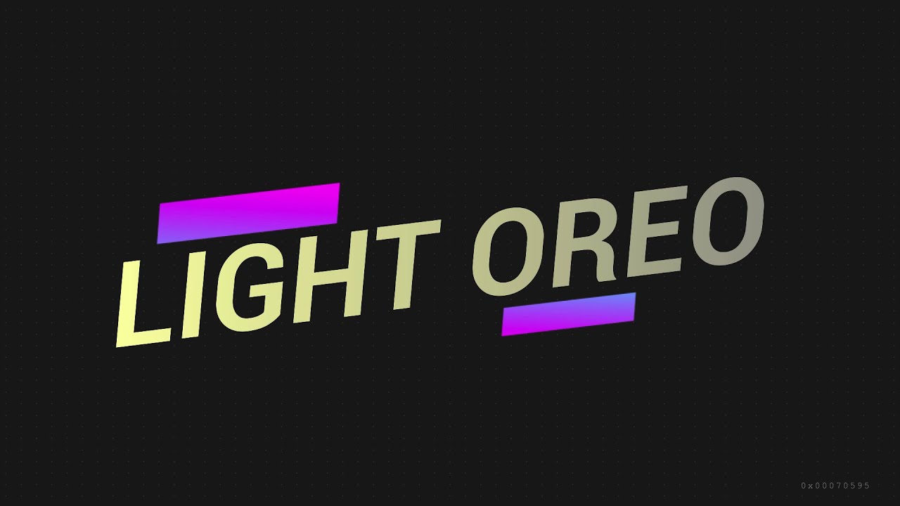 HOW TO MAKE - LIGHT OREO 2020 - YouTube