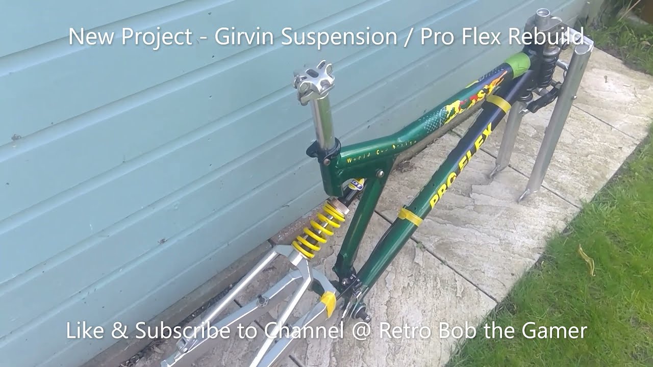 Pro Flex World Cup Beast Girvin Suspension Fork / Raleigh Apex Part 4 ...