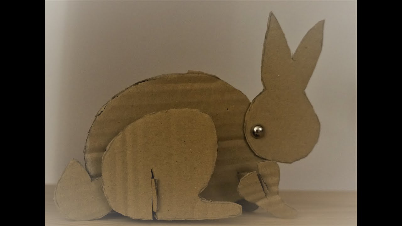 Conejo de cartón - YouTube