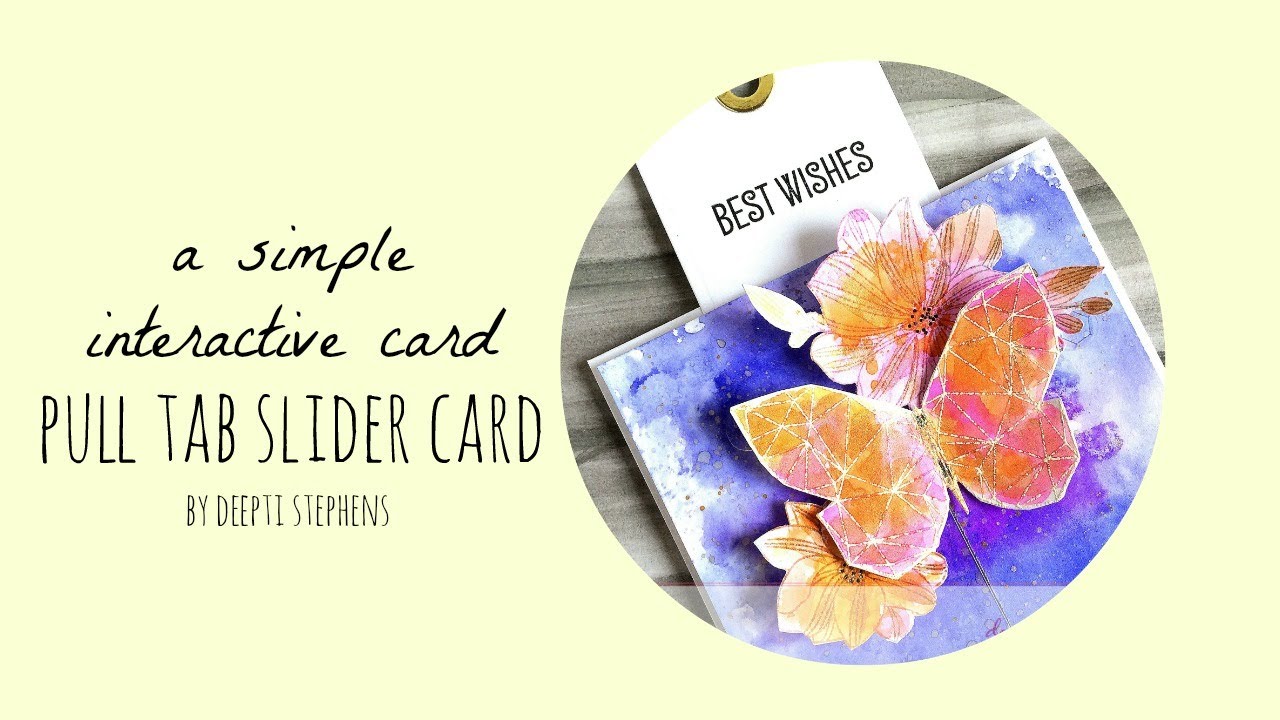 Showing the Mechanism of Pull Tab Slider Card - YouTube