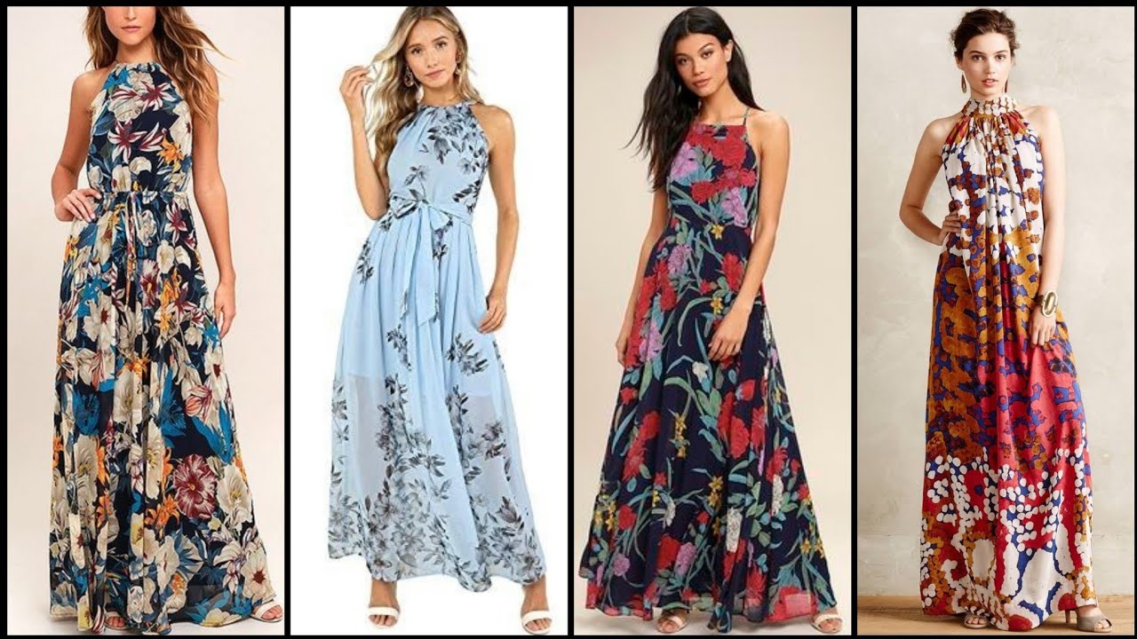 Latest Gorgeous And Fabulous Designer Printed Women's Maxi Dresses ...