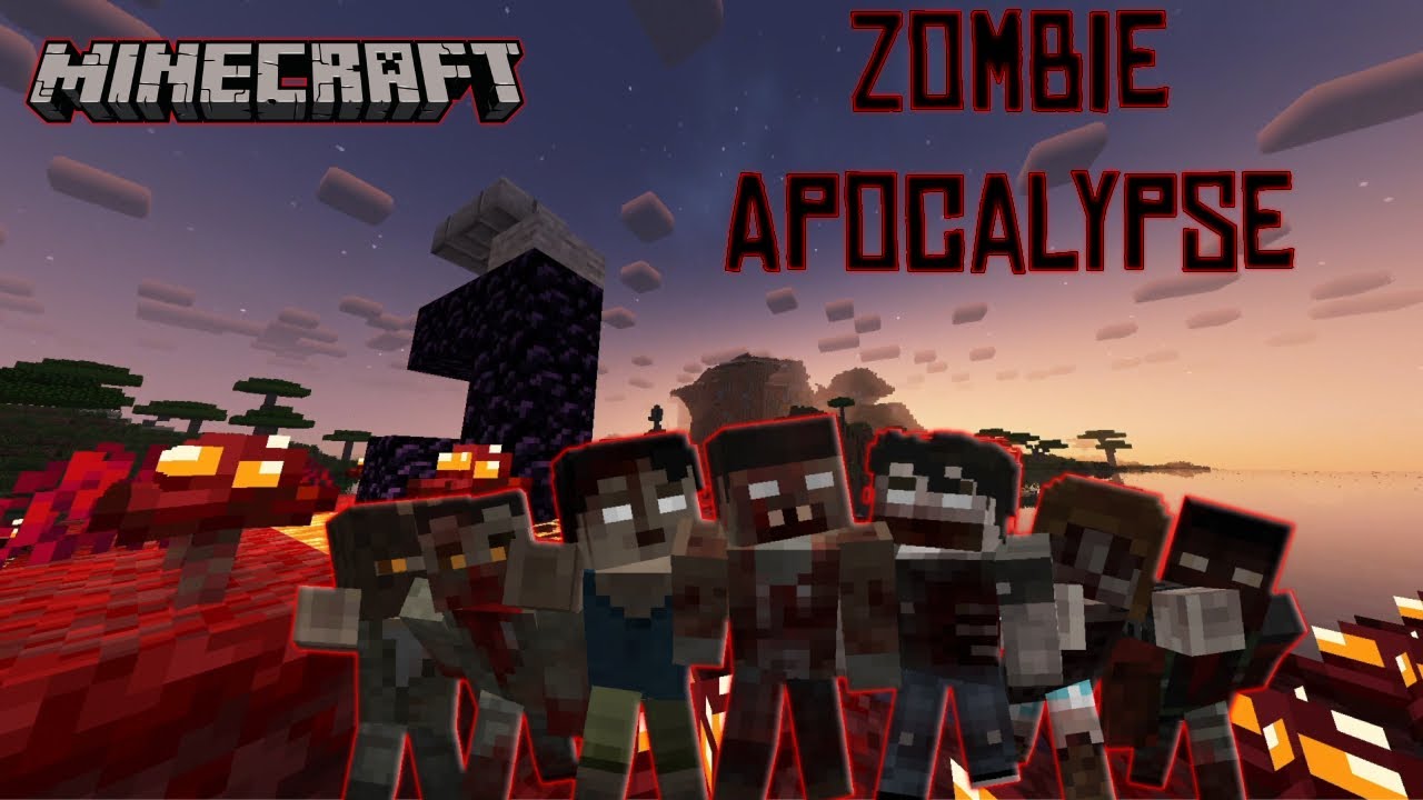 Trying To Survive A Zombie Apocalypse - Minecraft - YouTube