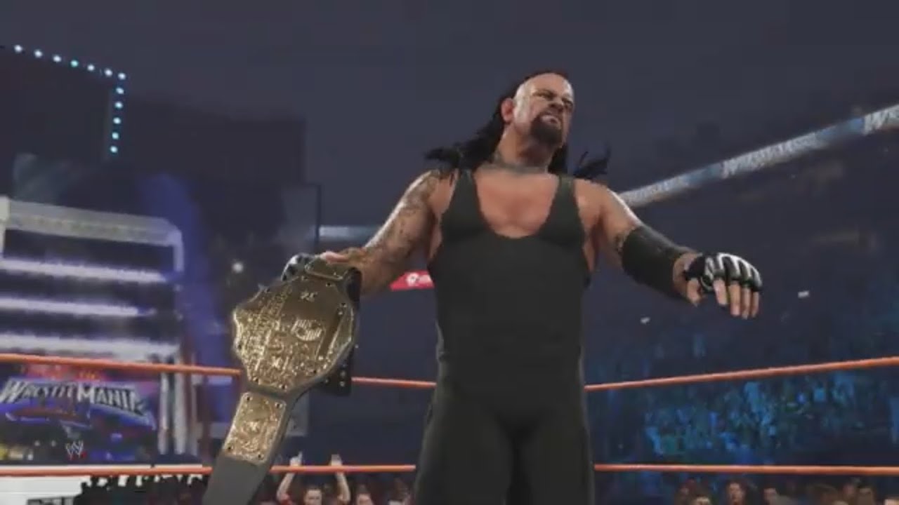 The Undertaker vs Edge Wrestlemania 24 recreation pt 3 - YouTube