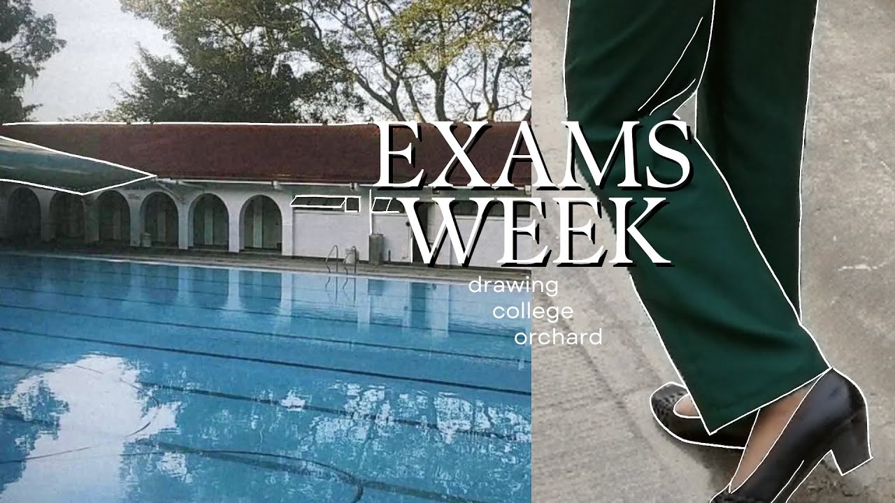 exams week: onsite exam, studying, campus, drawing - YouTube