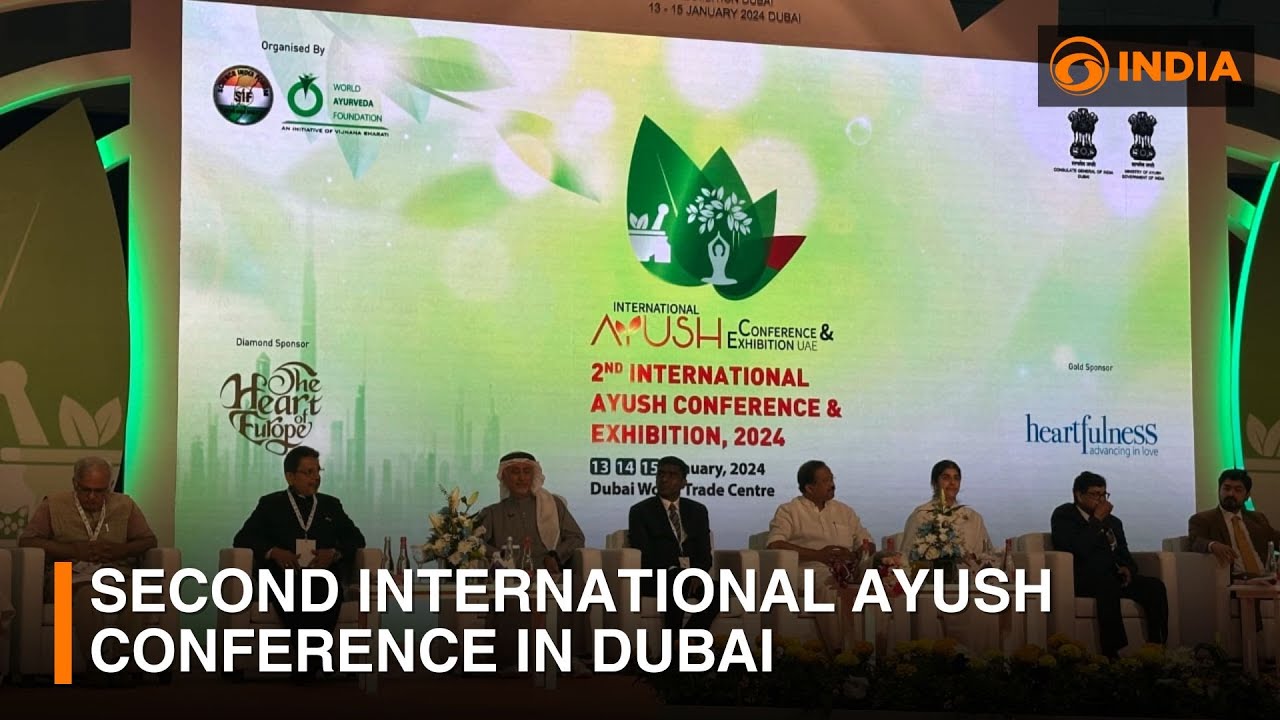 Second International AYUSH Conference in Dubai | DD India News Hour ...