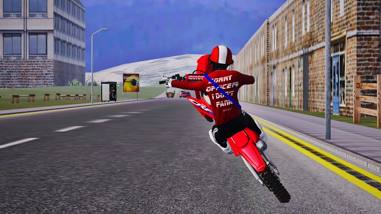 MX BIKES WHEELIE WITH AUTO LEFT N RIGHT LEAN ON - YouTube