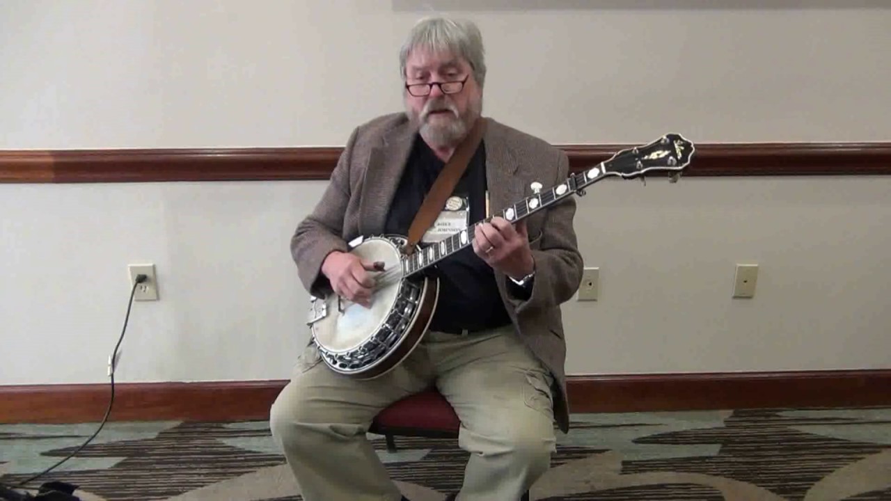 Banjothon 2017 Mike Johnson and his Gibson Top Tension 5 string banjo ...