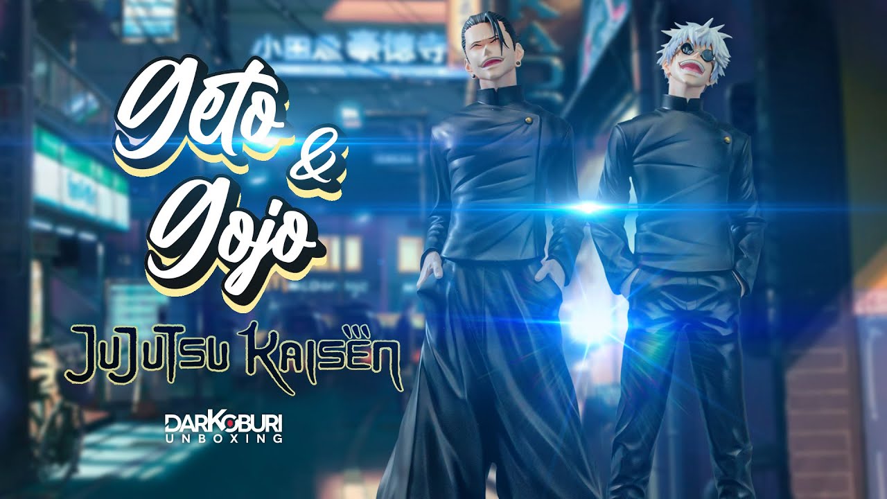 Jujutsu Kaisen; Gojo & Geto x BW Studio x F:NEX - Darkoburi Unboxing ...