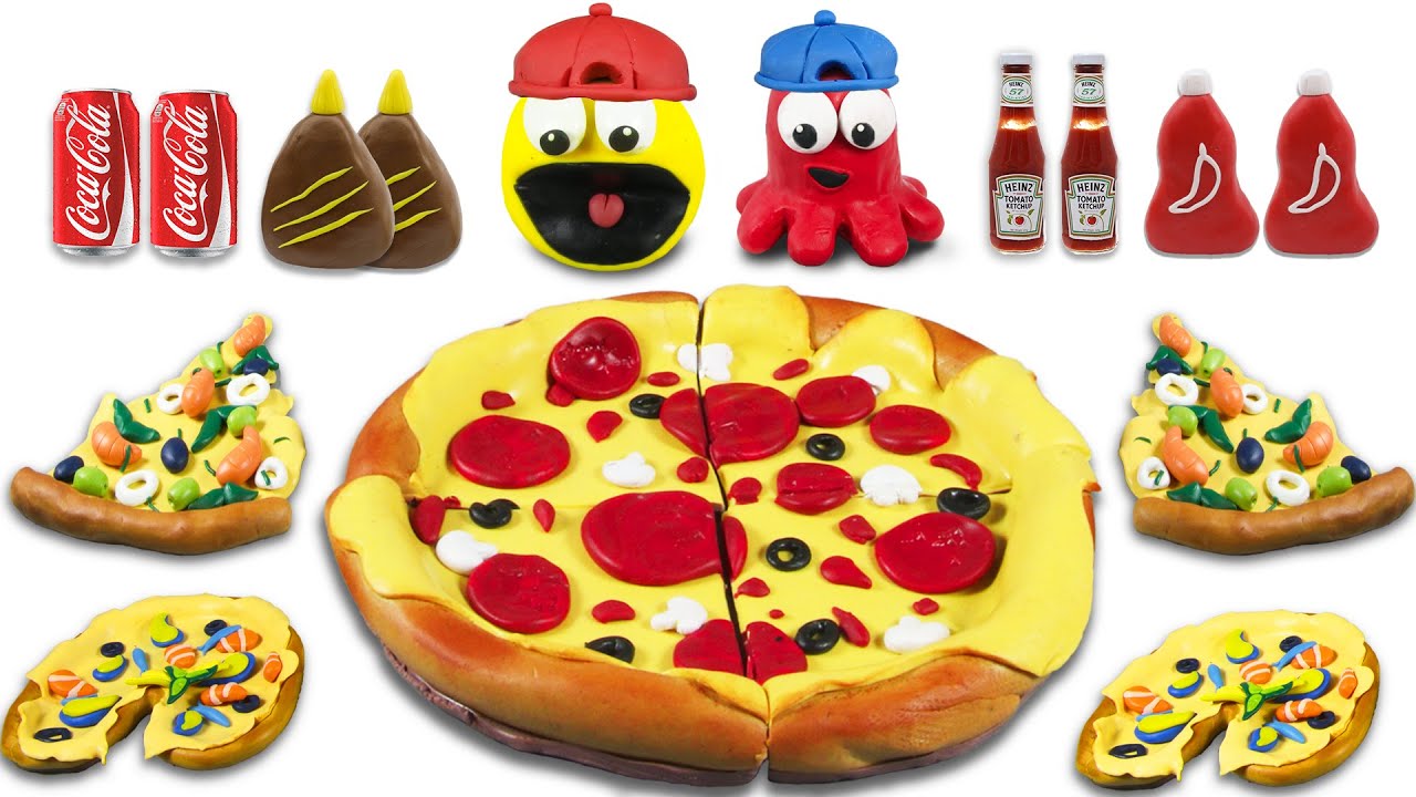 PAC-MAN Pizza Mukbang ASMR - Pacman Stop Motion @PacmanStopMotion - YouTube