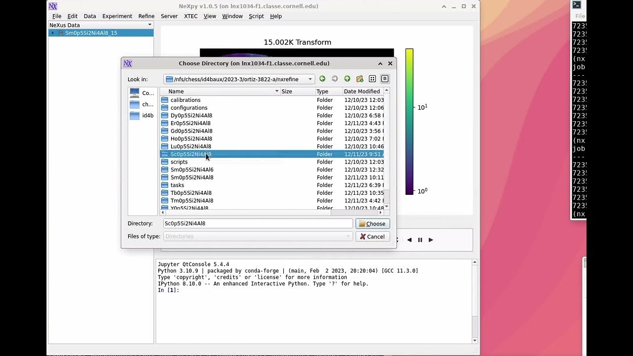 CHESS NXRefine: Manage server - YouTube