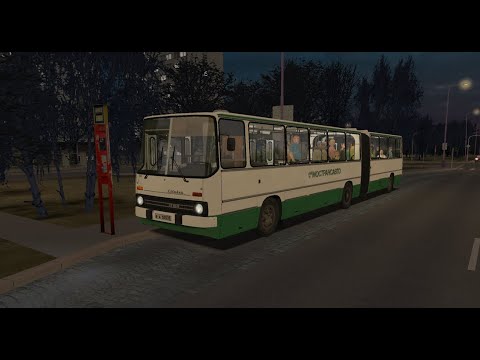 Ikarus 280 #555 | Linka 180 Dejvická - Řepy | OMSI 2 - YouTube