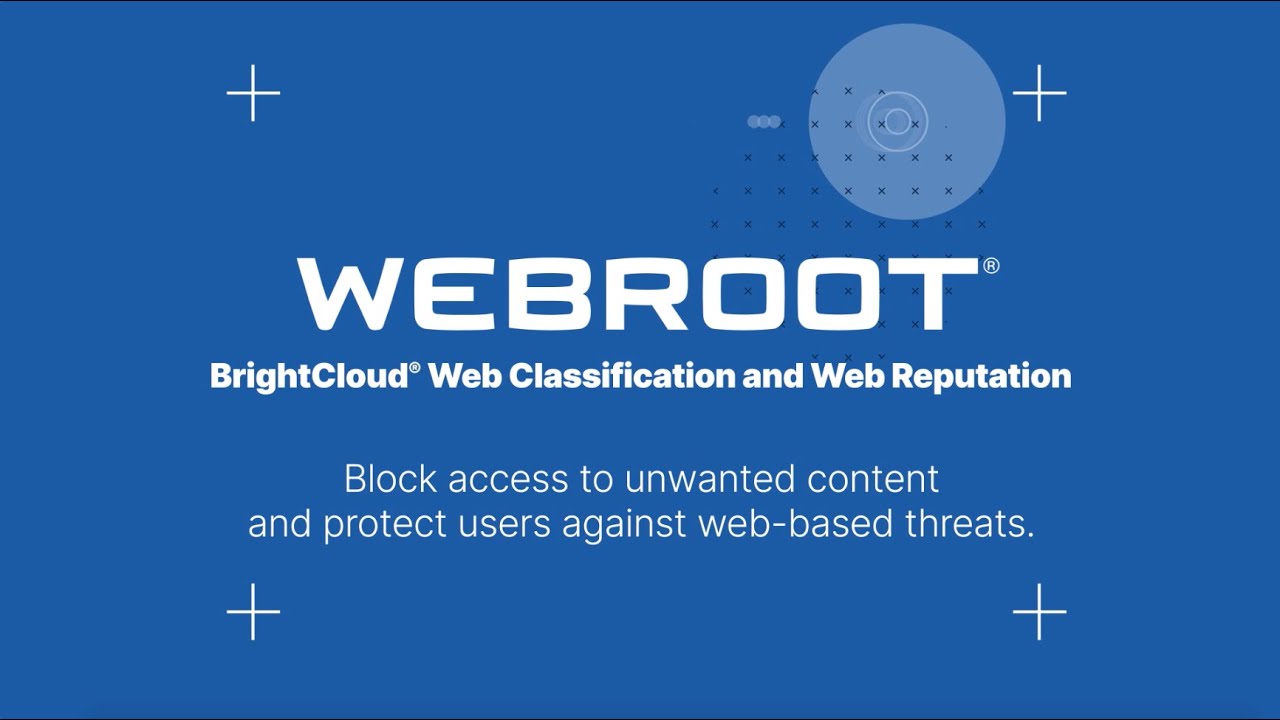 BrightCloud® Web Classification and Web Reputation | Webroot - YouTube