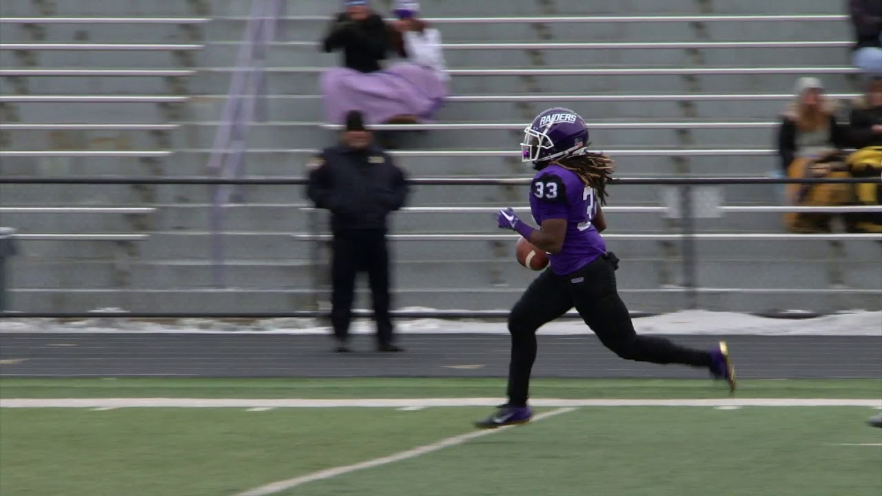 Mount Union's Louis Berry - 2 defensive TDs in first half vs. Marietta ...