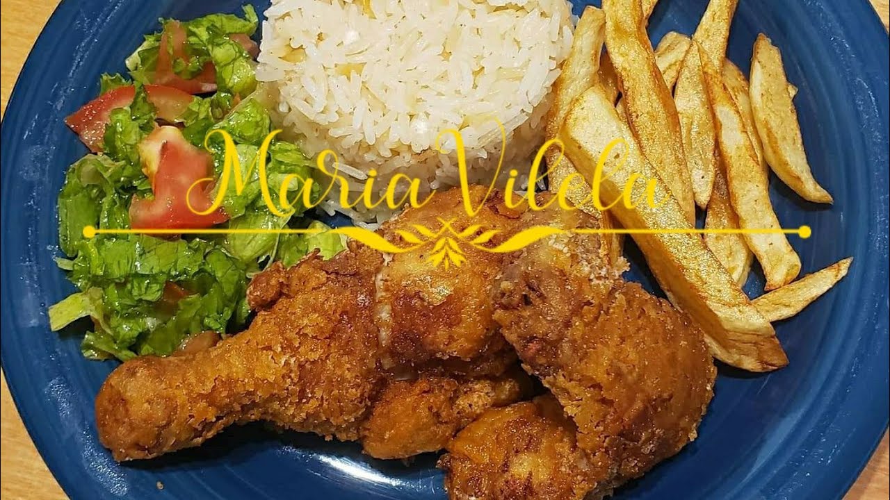 Pollo a la broaster Pollo frito - YouTube