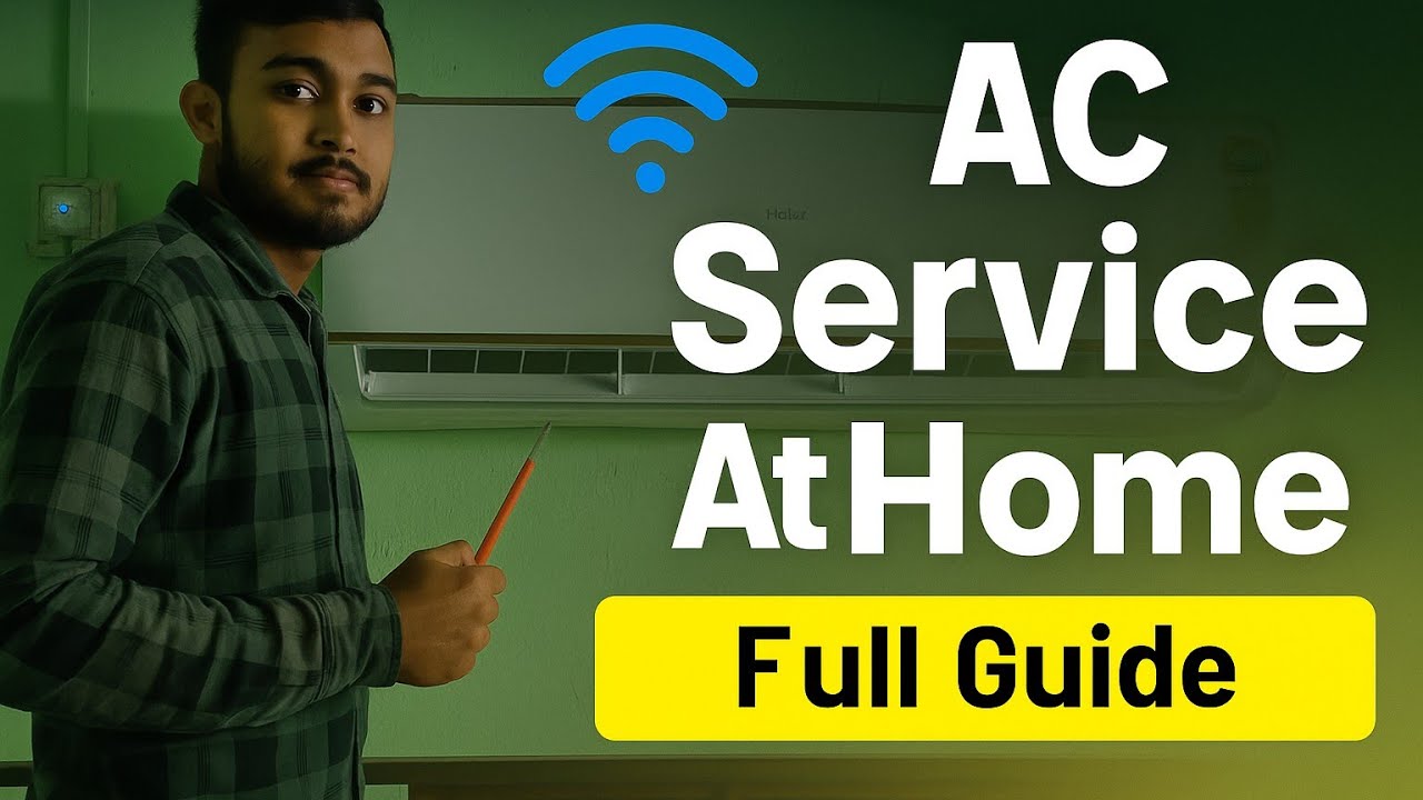 How To Ac Server At Home.Gharpe Ac Server keshe kore - YouTube