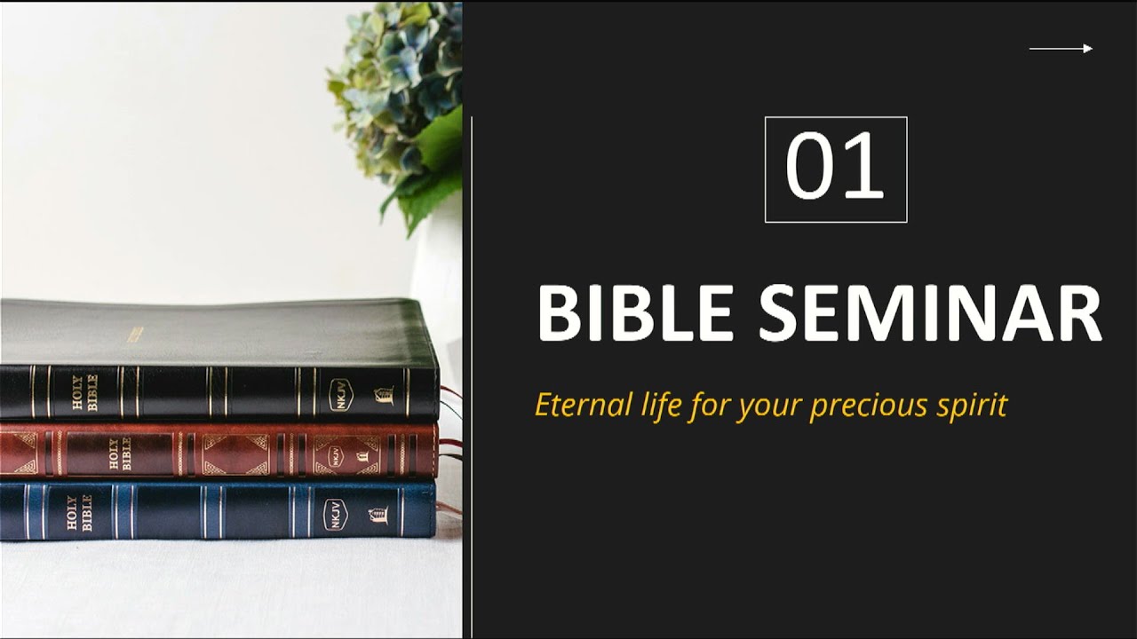 Grand Bible Seminar - Session 1 - YouTube