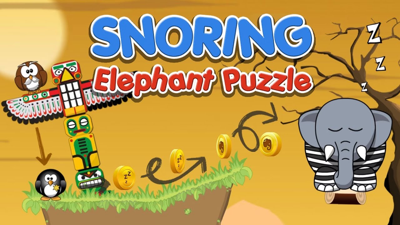 Snoring Elephant Puzzle Walkthrough - YouTube