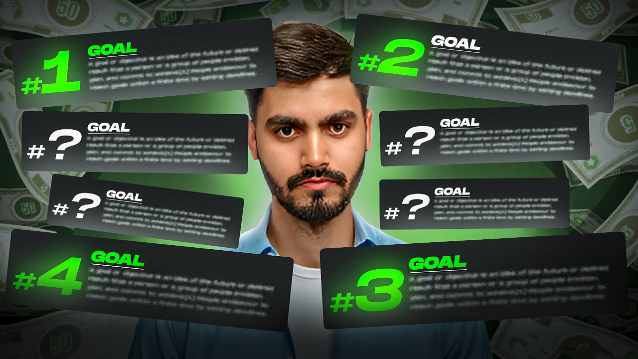 4 Goals that will make me $1M - YouTube