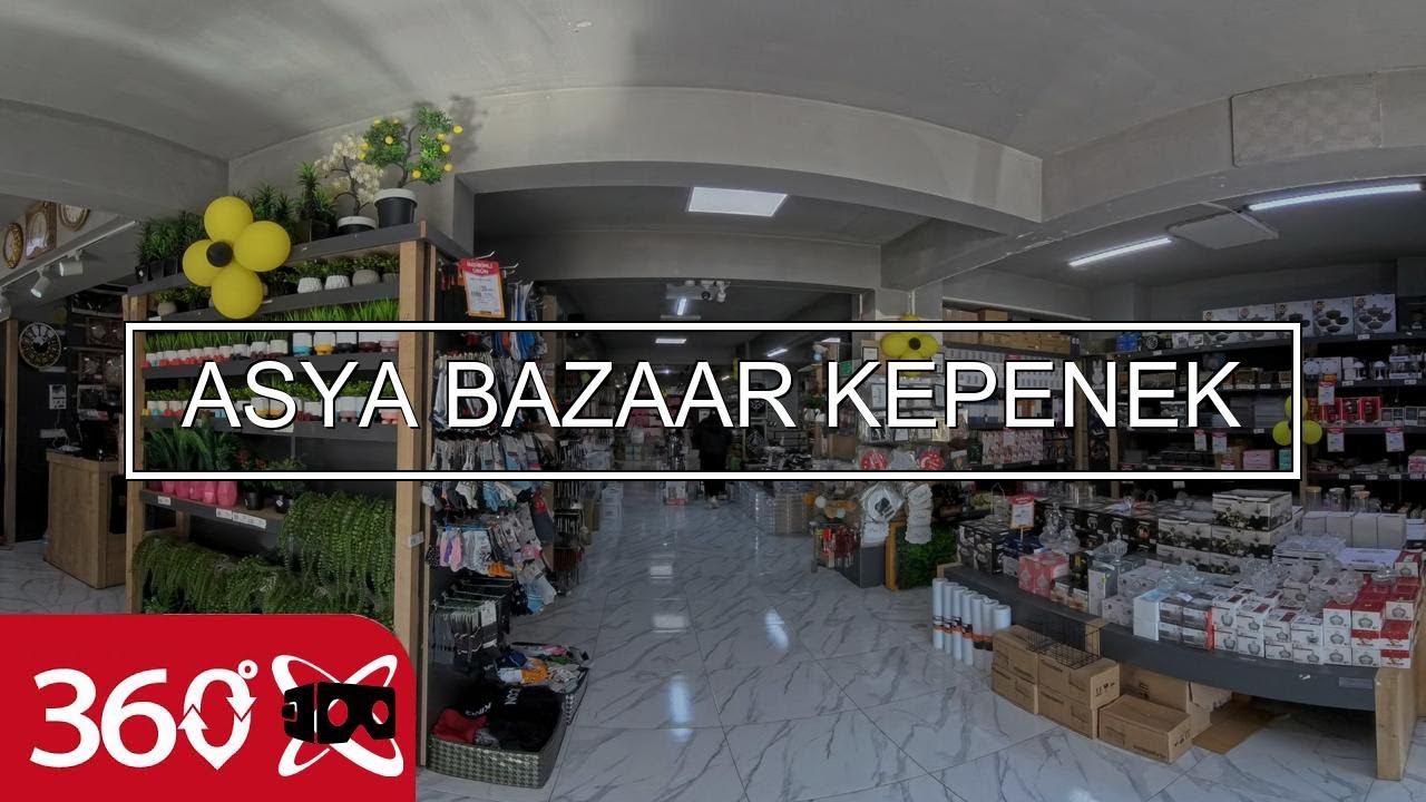 ASYA BAZAAR KEPENEK | This is 360 VR Video - YouTube