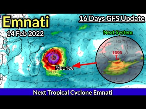 Cyclone Emnati will form and become intense Cyclone | 16 Days Gfs ...