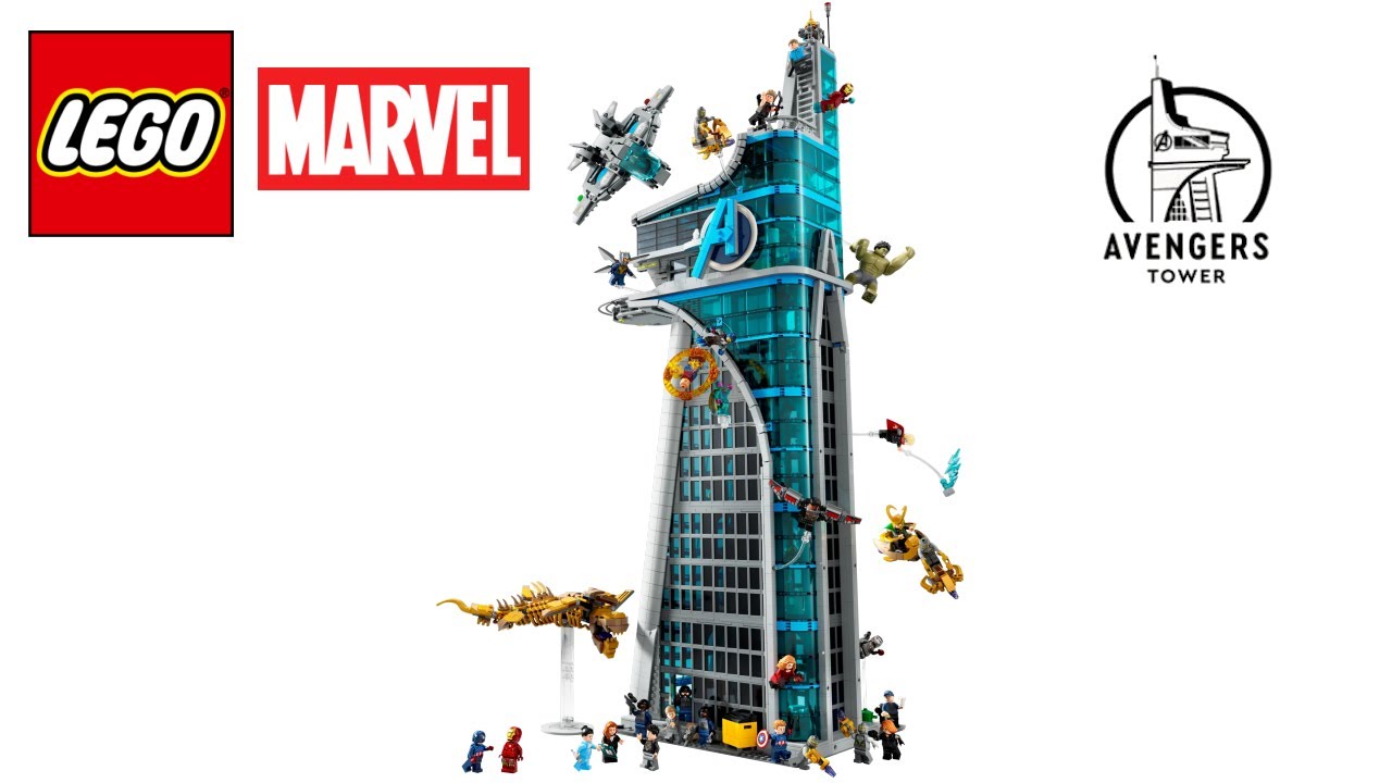 LEGO Marvel Avengers Tower (76269) - Speed build - YouTube