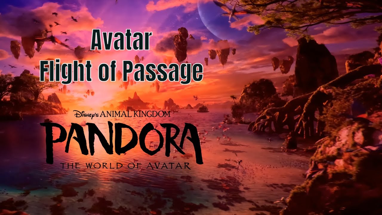 [4K] Avatar Flight of Passage in Pandora – The World of Avatar at ...