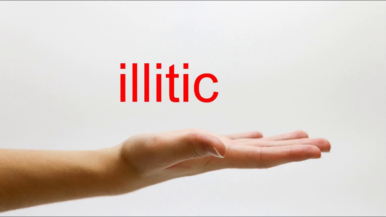How to Pronounce illitic - American English - YouTube