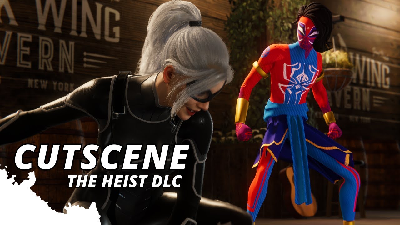 Pavitr Prabhakar With Black Cat in The Heist Cutscene [PART 9] - YouTube