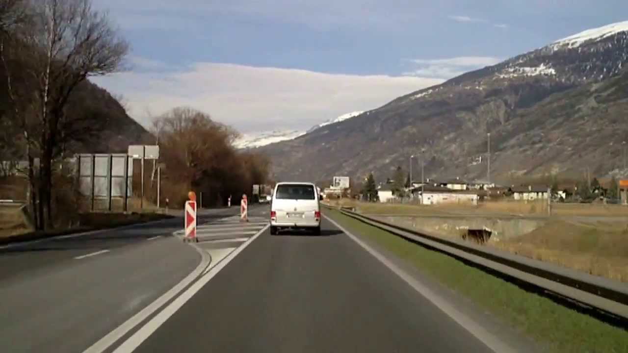 From Brig to Goppenstein 4X / Switzerland / 2010 HD - YouTube