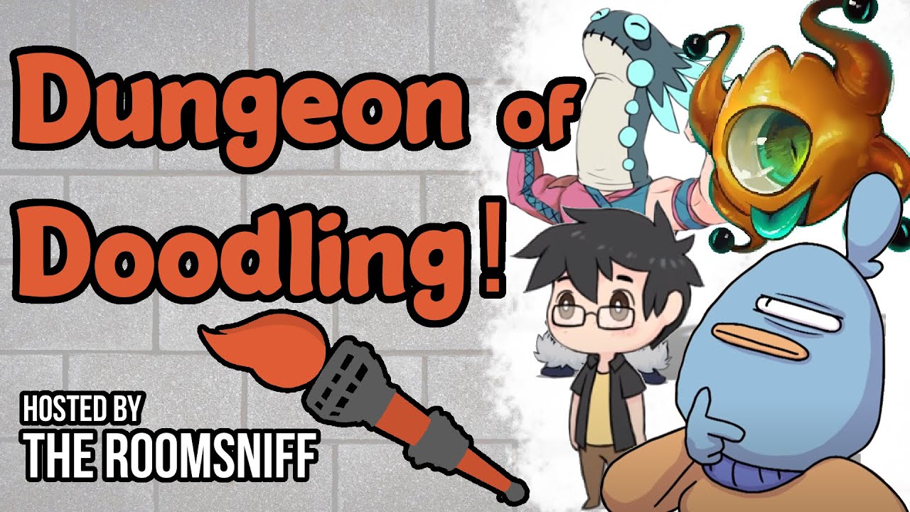 Dungeon of Doodling Ep 1. (Ft. JoCat, JessJackdaw and Adán) - YouTube