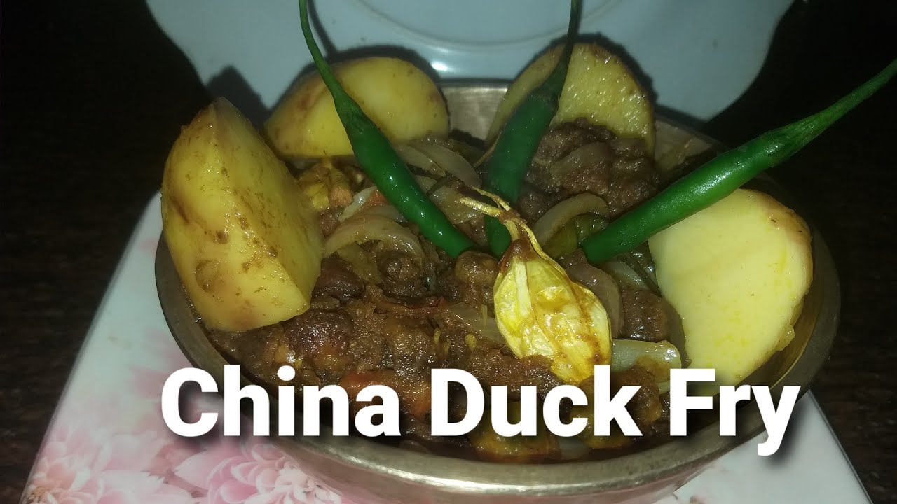 China Duck Fry - YouTube