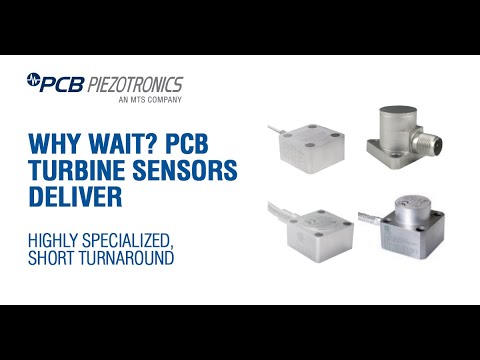 High Temperature Turbine Accelerometers from PCB Piezotronics - YouTube