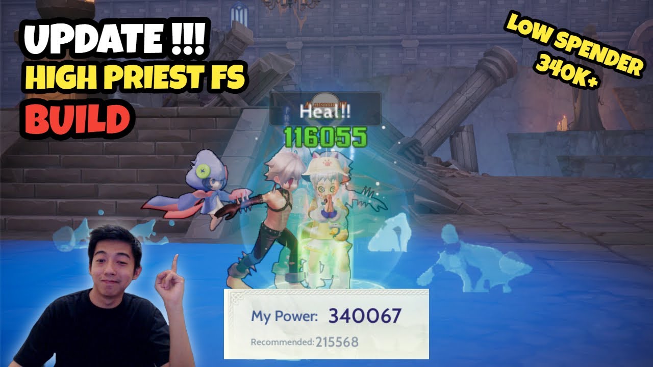 UPDATE! BUILD HIGH PRIEST FULL SUPPORT 340K+ LOW SPENDER !! Ragnarok ...