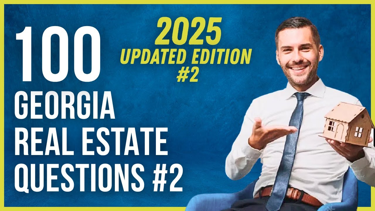 Georgia Real Estate Exam 2 2025 (100 Questions with Explained Answers ...