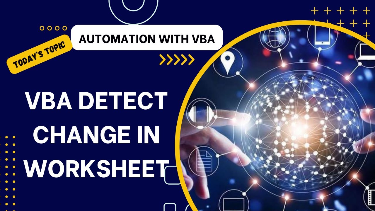 VBA to detect structural changes | system integrity check - YouTube