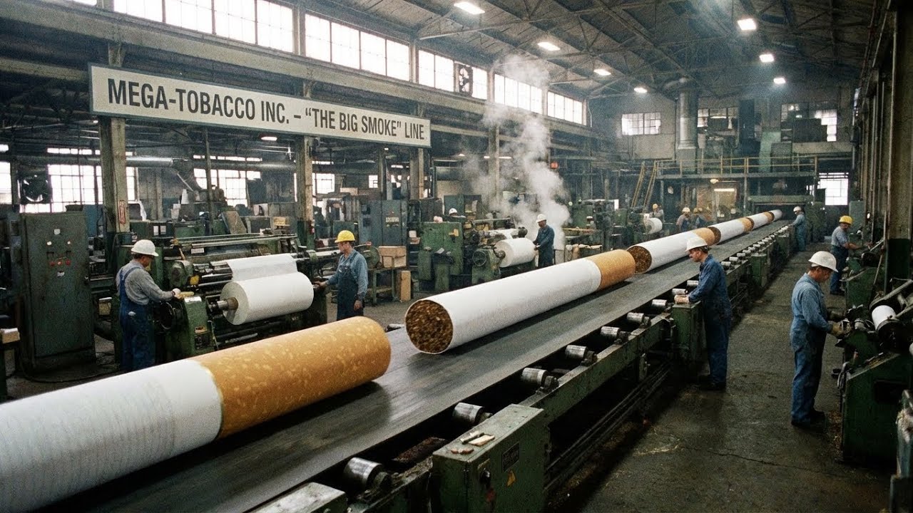 Incredible Fast Cigarette Production Line & Packaging - YouTube
