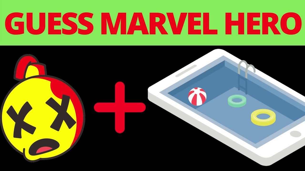 Can You Guess The Marvel Hero by Emoji Challenge|riddles|riddle motu ...