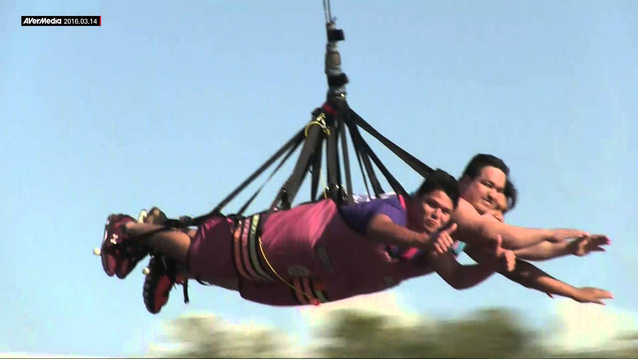 FUN SPOT TALLEST SKY COASTER ORLANDO FLORIDA - YouTube