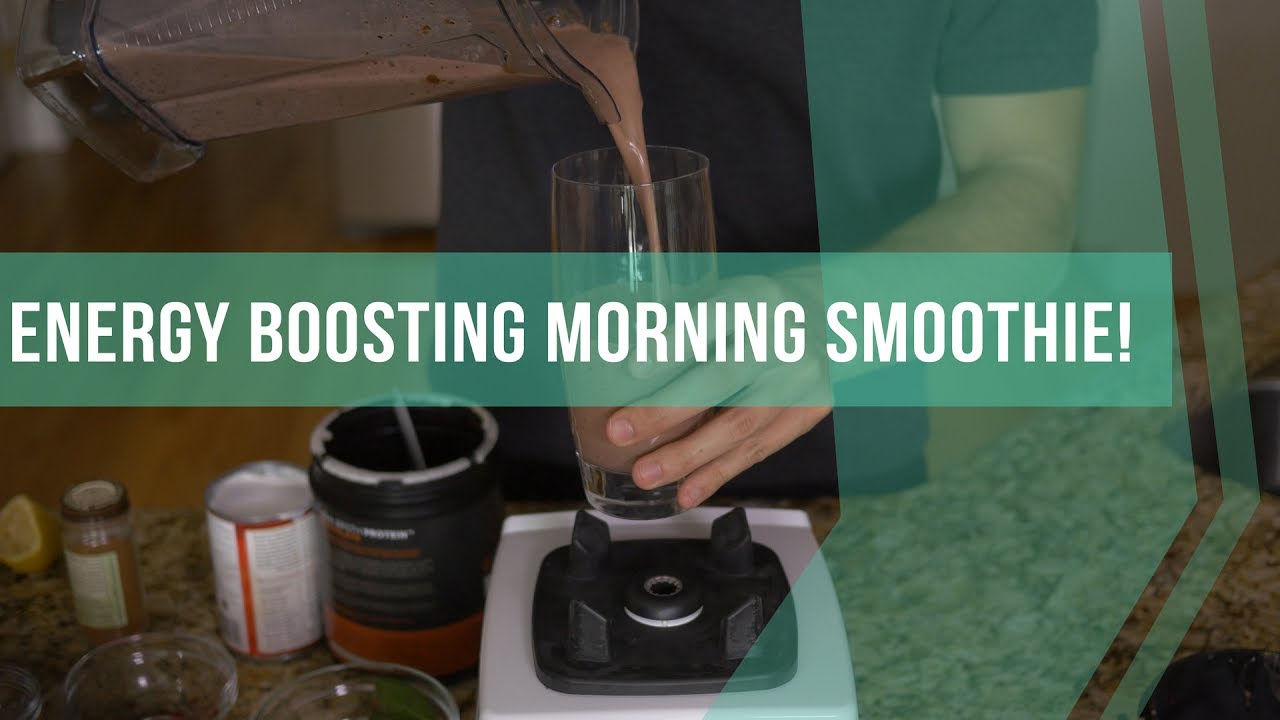 Energy Boosting Morning Smoothie - YouTube