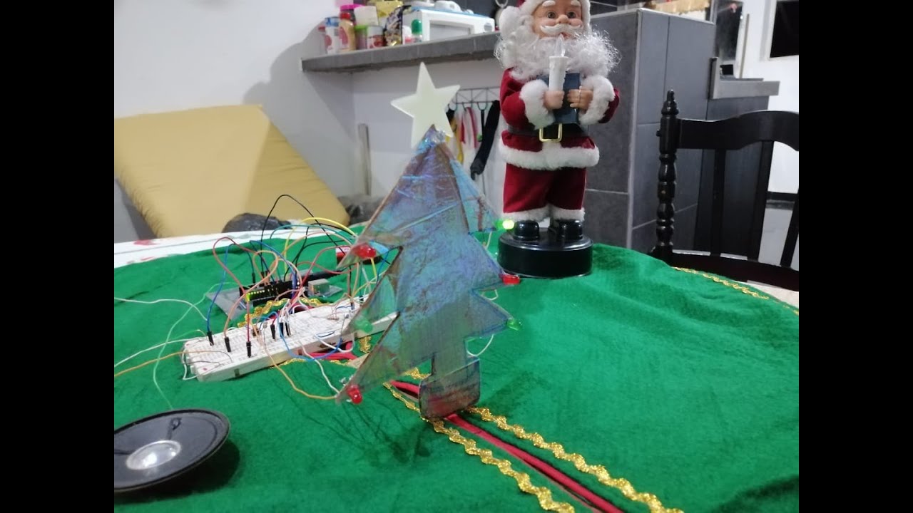 Arbolito de navidad con arduino (Arduino Navideño) - YouTube