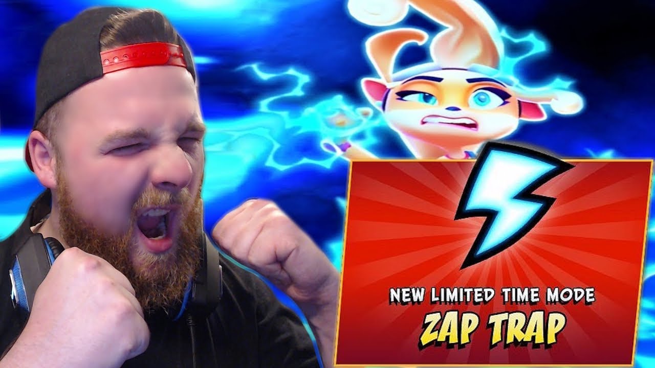 *NEW* ZAP TRAP LIMITED TIME MODE GAMEPLAY!... | Crash Team Rumble - YouTube