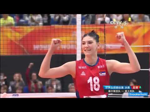 TIJANA BOSCOVIC FLEXED HER MUSCLE After a Strong First Liner Spike.