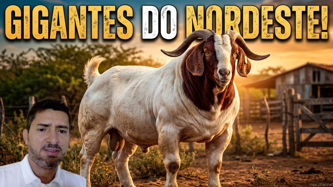 CAPRINOS BOER NO NORDESTE - YouTube