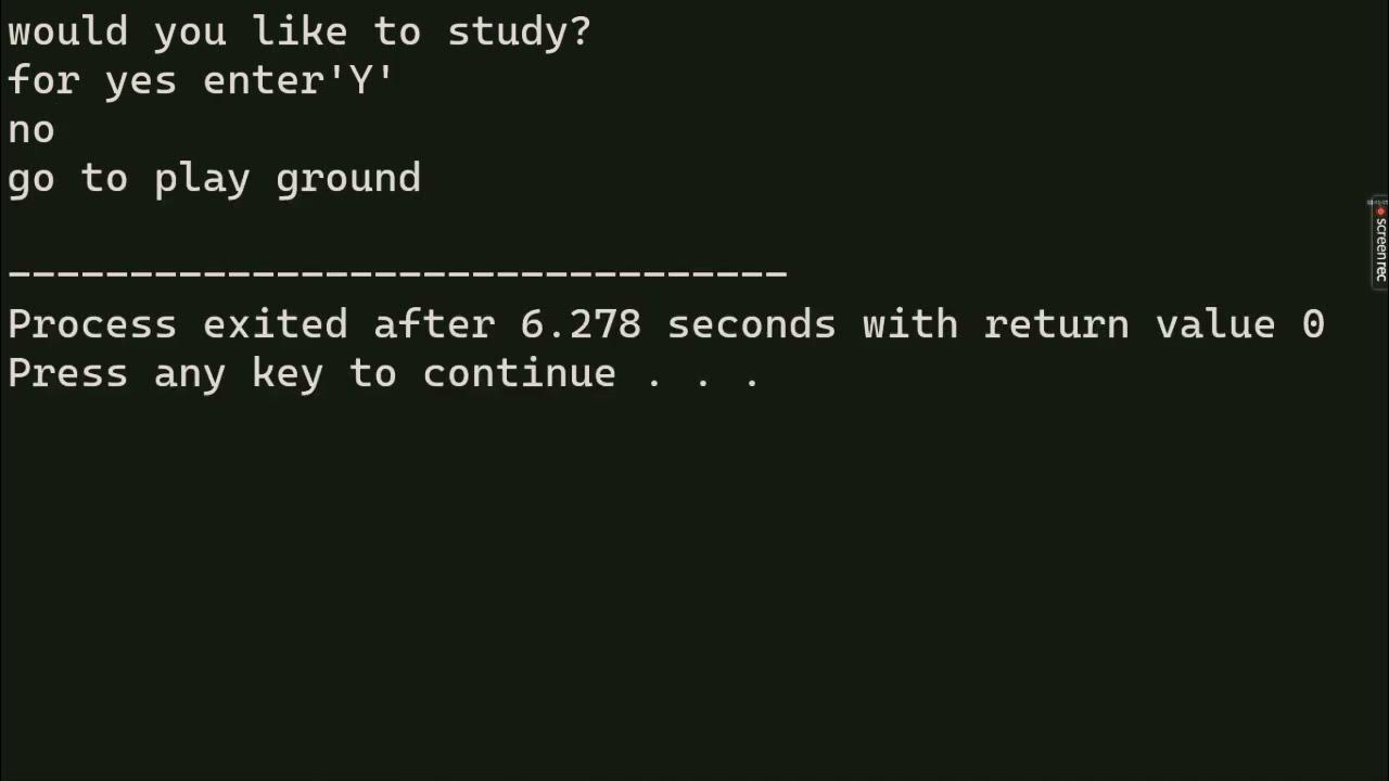 Basic Codes For C Programing Getchar Program Ansh Programing 10 Youtube